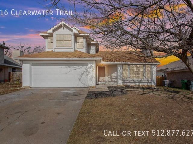 3 BR, 2 BA Apartment 816 Clearwater Trail, Round Rock, TX 78664