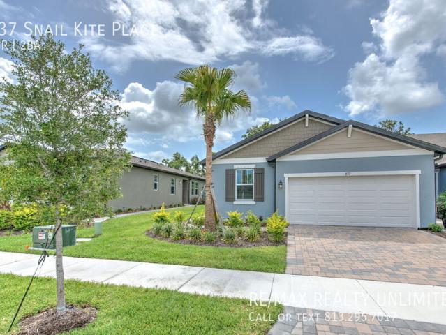 3 BR, 2 BA Apartment 837 Snail Kite Place, Sun City Center, FL 33573