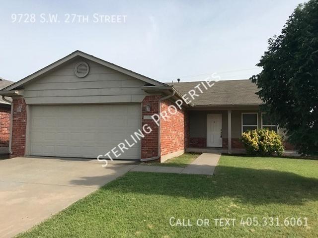 3 BR, 2 BA Apartment 9728 S.W. 27th Street, Oklahoma City, OK 73128