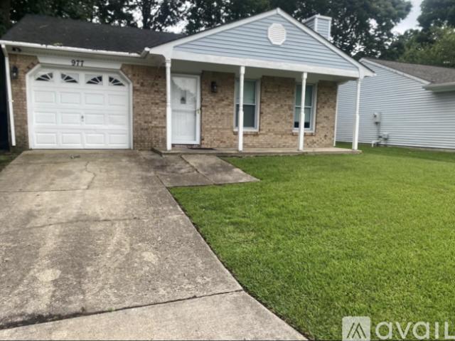 3 BR, 2 BA Apartment 977 Sedley Road, Virginia Beach, VA 23462