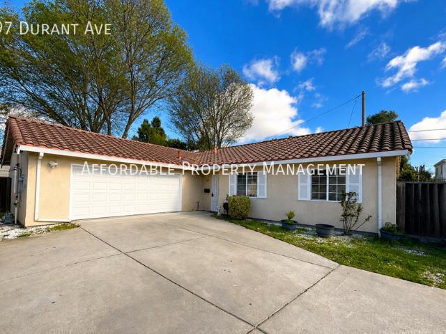 3 BR, 2 BA Apartment 97 Durant Ave, San Leandro, CA 94577
