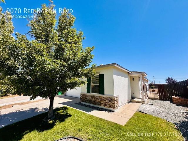 3 BR, 2 BA Apartment 9070 Red Baron Blvd, Reno, NV 89506