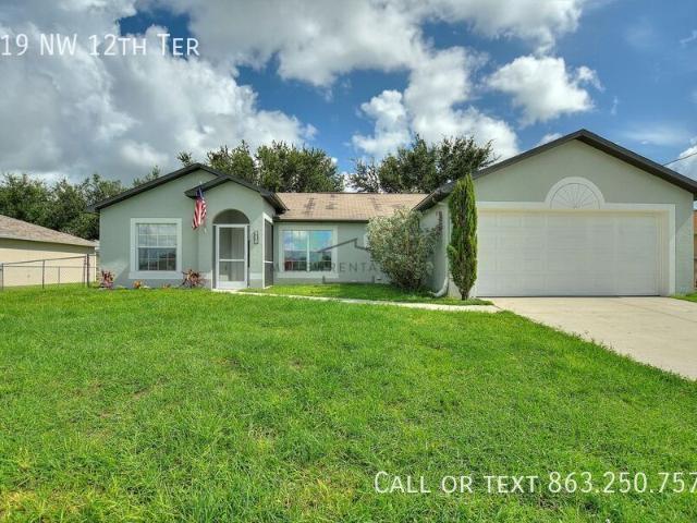 3 BR, 2 BA Apartment 919 NW 12th Ter, Cape Coral, FL 33993