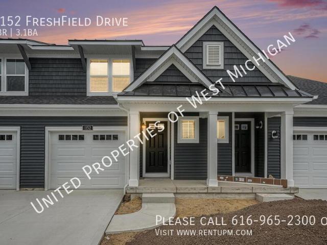 3 BR, 3.5 BA Apartment 1152 FreshField Drive, Byron Center, MI 49315