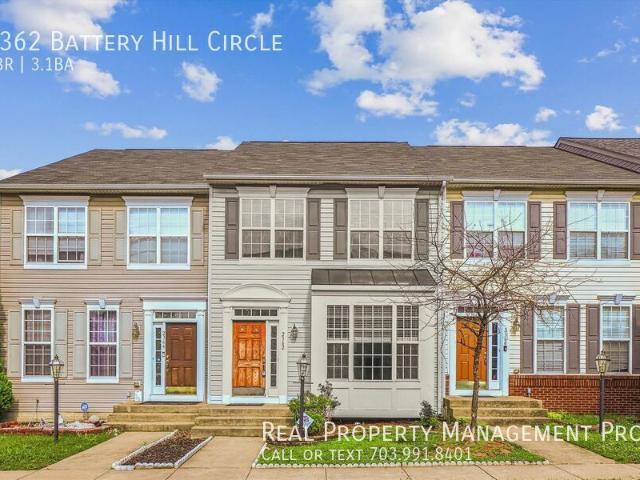 3 BR, 3.5 BA Apartment 2362 Battery Hill Circle, Woodbridge, VA 22191