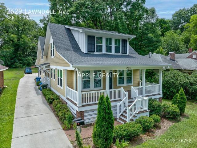 3 BR, 3.5 BA Apartment 2629 Lawndale Ave, Durham, NC 27705