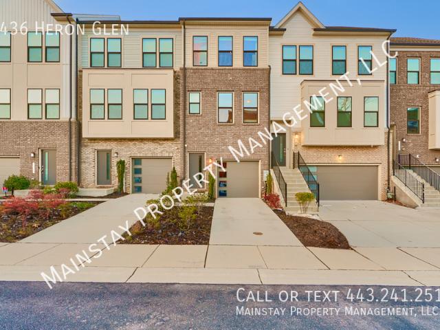 3 BR, 3.5 BA Apartment 3436 Heron Glen, Laurel, MD 20724