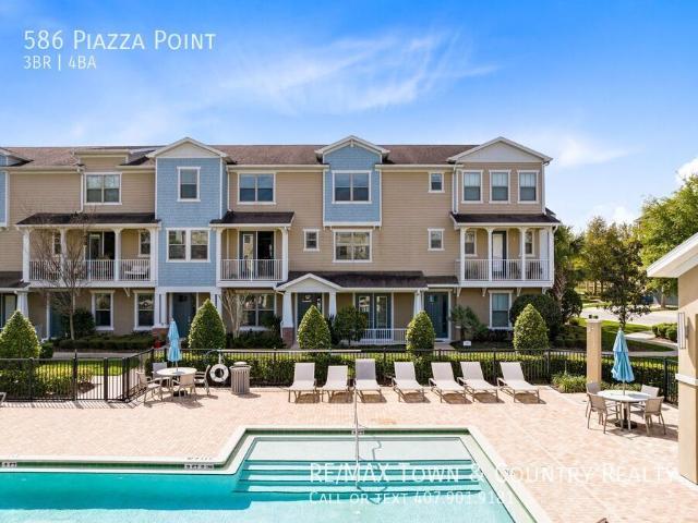 3 BR, 3.5 BA Apartment 586 Piazza Point, Oviedo, FL 32765
