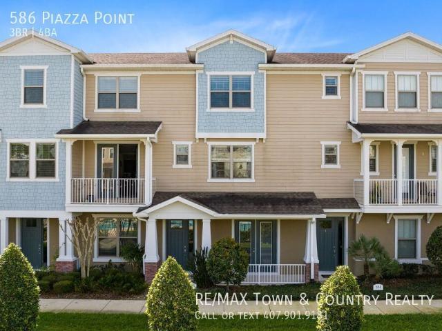 3 BR, 3.5 BA Apartment 586 Piazza Point, Oviedo, FL 32765