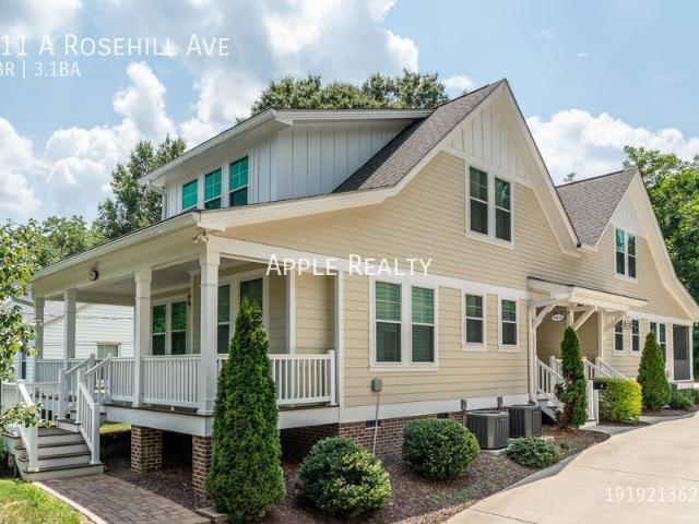 3 BR, 3.5 BA Apartment 911 A Rosehill Ave, Durham, NC 27705