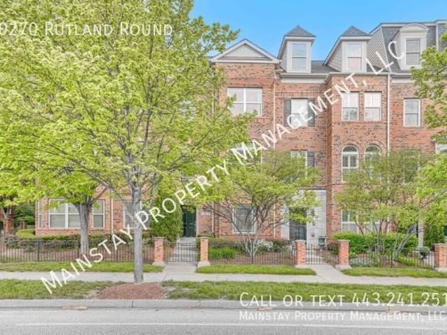 3 Br, 3 bath, Townhouse/Brownstone/RowHouse 10270 Rutland Round