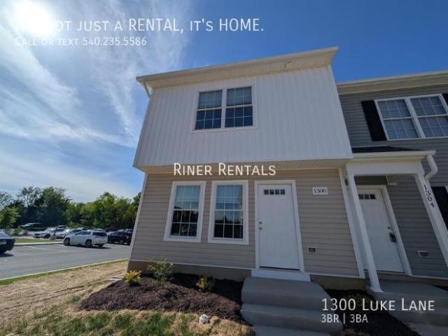 3 Br, 3 bath, Townhouse/Brownstone/RowHouse 1300 Luke Ln
