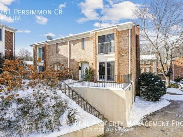 3 Br, 3 bath, Townhouse/Brownstone/RowHouse 3781 Persimmon Cr