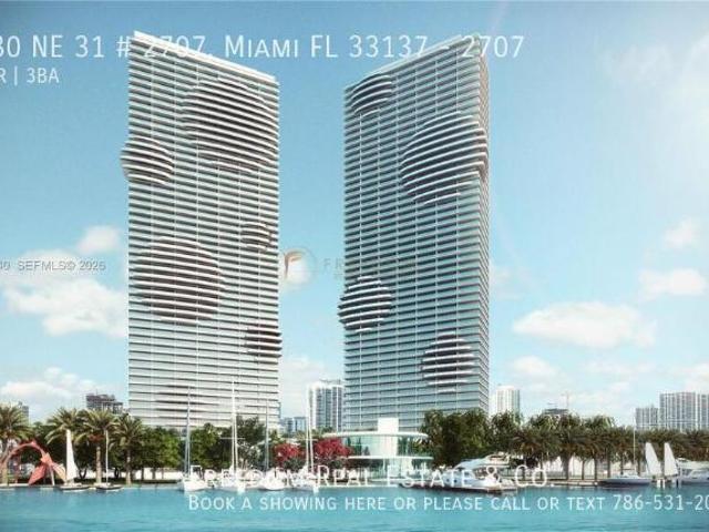 3 Br, 3 bath, Condo 480 NE 31