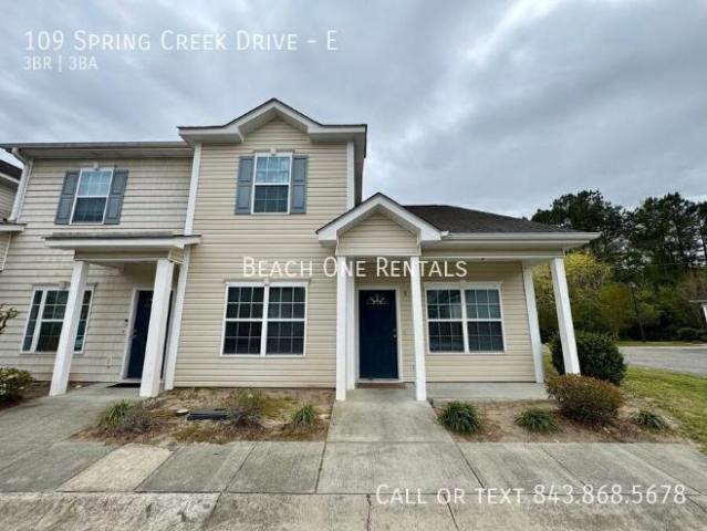3 Br, 3 bath, Condo 109 Spring Creek Dr