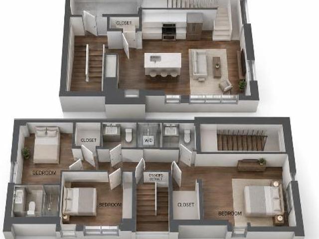 3 Br, 3 bath, Condo 18 E Lancaster Avenue