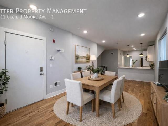 3 Br, 3 bath, Condo 2812 Cecil B Moore Avenue