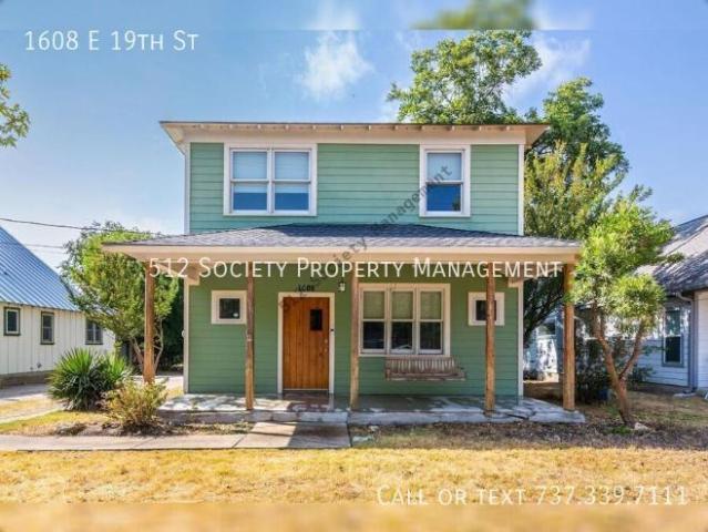 3 Br, 3 bath, Single Family 1608 E 19th St