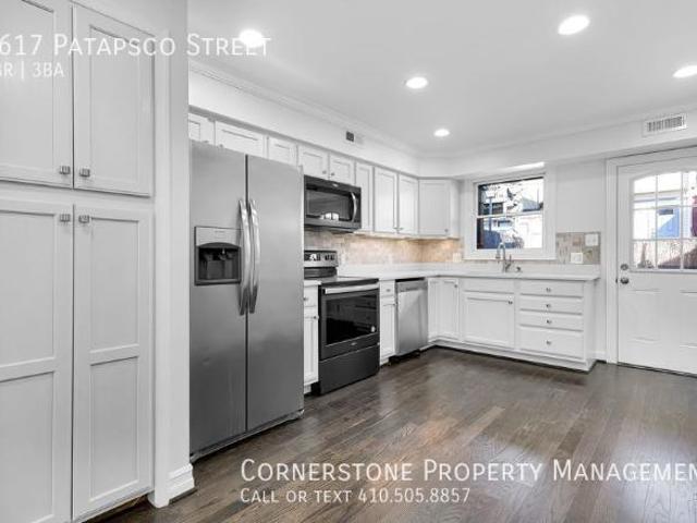 3 Br, 3 bath, Single Family 1617 Patapsco Street