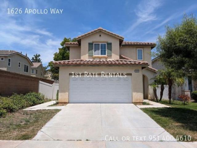 3 Br, 3 bath, Single Family 1626 Apollo Way
