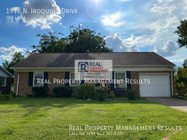 3 Br, 2 bath, Single Family 1916 N Iroquois Drive