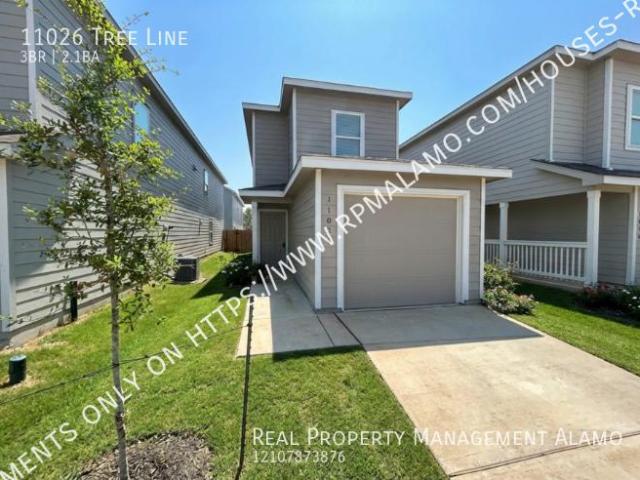 3 Br, 3 bath, Single Family 11026 Tree Line