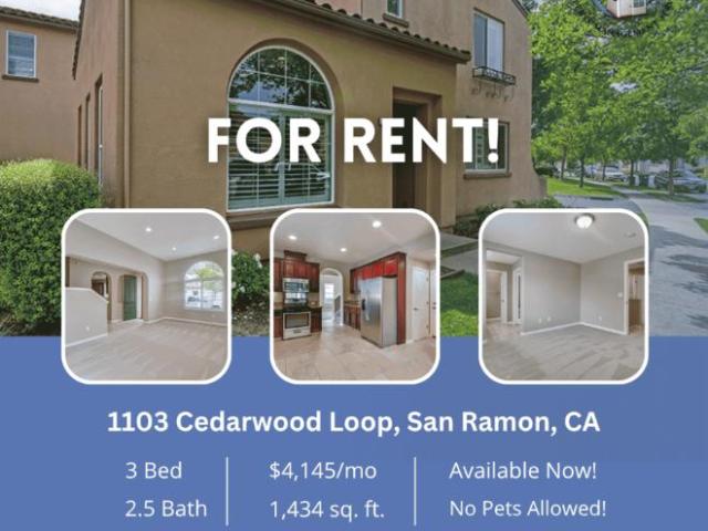 3 Br, 3 bath, Single Family 1103 Cedarwood Loop