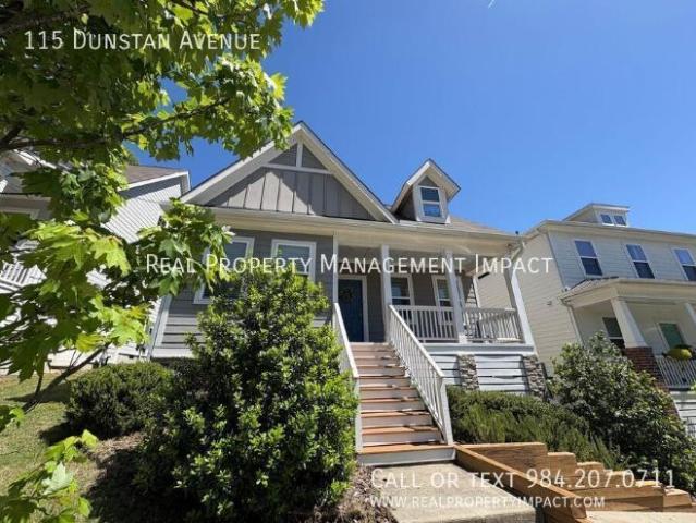 3 Br, 3 bath, Single Family 115 Dunstan Ave