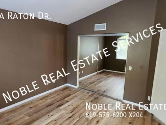 3 Br, 3 bath, Single Family 1251 Boca Ranton Dr
