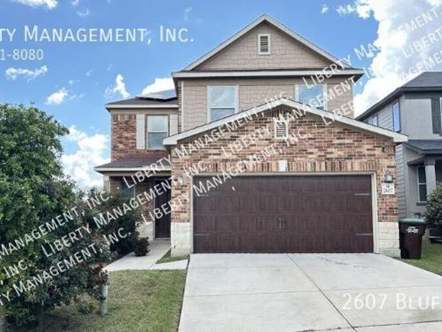 3 Br, 3 bath, Single Family 2607 Bluff Xing