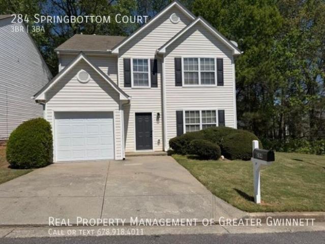 3 Br, 3 bath, Single Family 284 Springbottom Court