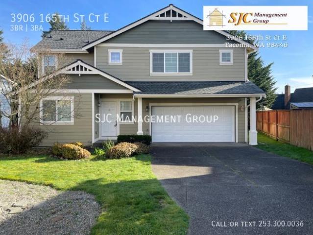 3 Br, 3 bath, Single Family 3906 165th St Ct E