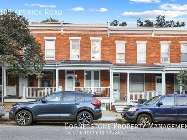 3 Br, 3 bath, Single Family 3105 Keswick Road