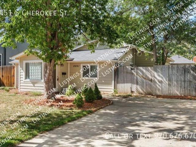 3 Br, 3 bath, Single Family 4451 S Cherokee St