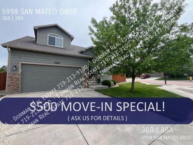 3 Br, 3 bath, Single Family 5998 San Mateo Drive