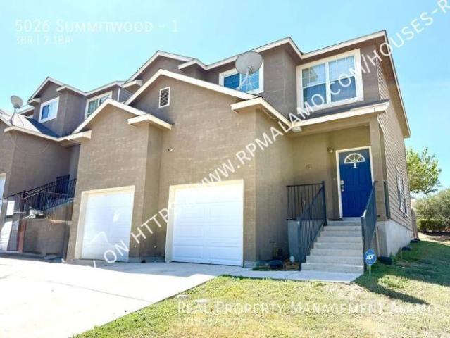 3 Br, 3 bath, Single Family 5026 Summitwood