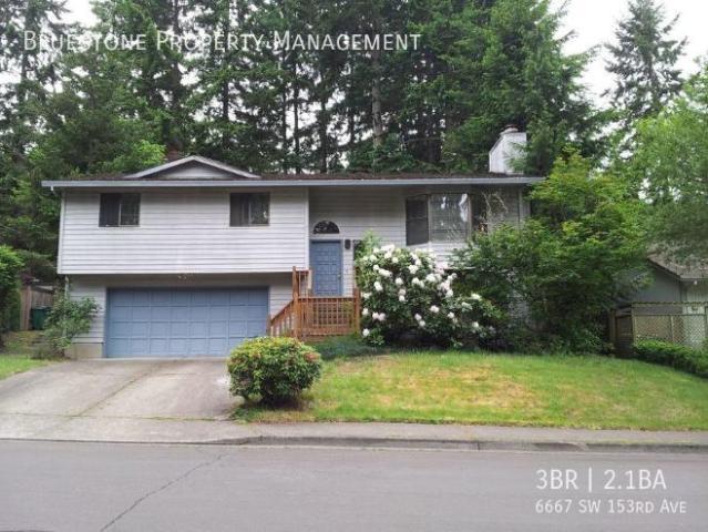 3 Br, 3 bath, Single Family 6667 SW 153rd Ave