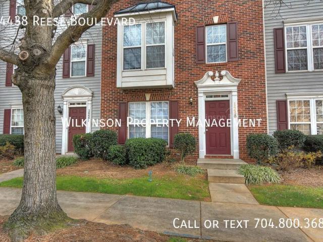 3 BR, 3 BA Apartment 14438 Reese Boulevard, Huntersville, NC 28078