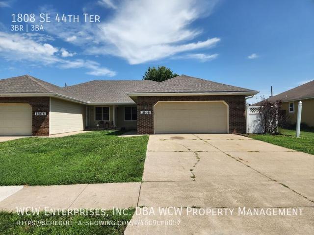 3 BR, 3 BA Apartment 1808 SE 44th Ter, Topeka, KS 66609