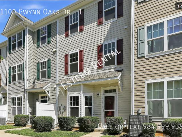 3 BR, 3 BA Apartment 11100 Gwynn Oaks Dr, Raleigh, NC 27614