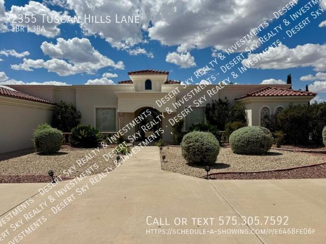 3 BR, 3 BA Apartment 2355 Tuscan Hills Lane, Las Cruces, NM 88011