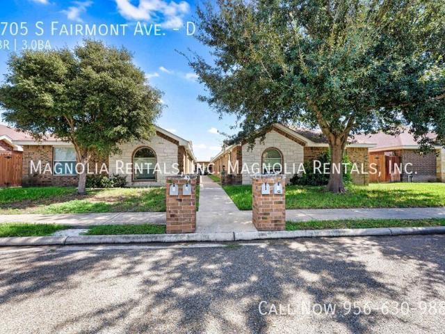 3 BR, 3 BA Apartment 3705 S Fairmont Ave Pharr, TX 78577