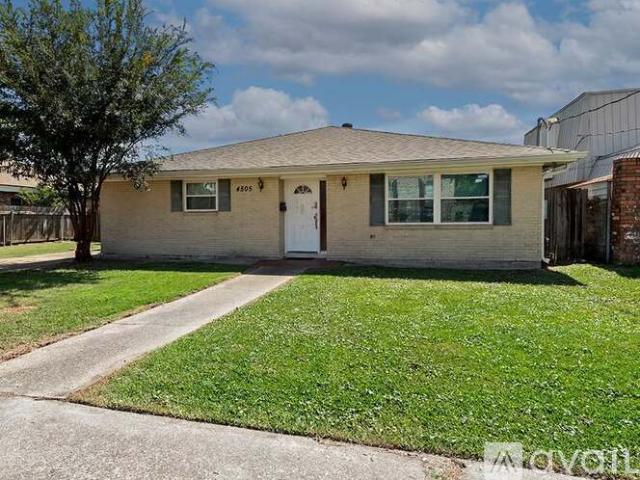 3 BR, 3 BA Apartment 4505 Laplace Street, Metairie, LA 70006