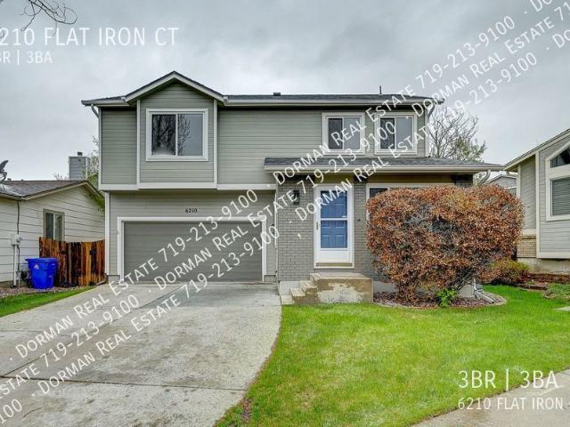 3 BR, 3 BA Apartment 6210 FLAT IRON CT, COLORADO SPRINGS, CO 80922