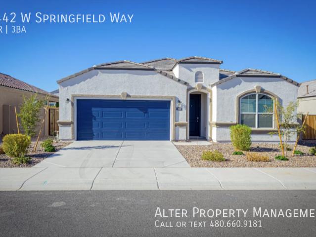3 BR, 3 BA Apartment 8442 W Springfield Way, Florence, AZ 85132