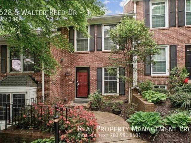 3 Br, 4 bath, Townhouse/Brownstone/RowHouse 2528 S Walter Reed Dr
