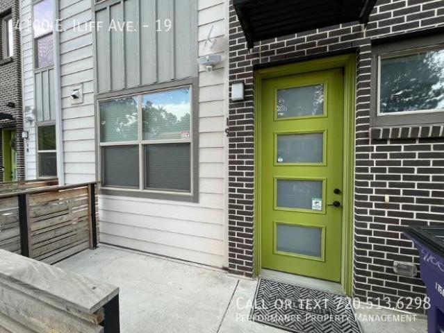 3 Br, 4 bath, Townhouse/Brownstone/RowHouse 4100 E Iliff Ave