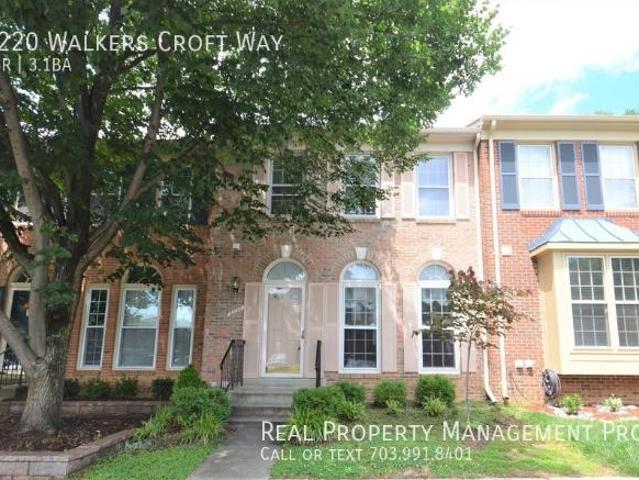 3 Br, 4 bath, Townhouse/Brownstone/RowHouse 6220 Walkers Croft Way