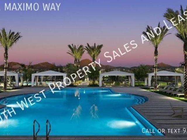 3 Br, 4 bath, Single Family 2448 W Maximo Way