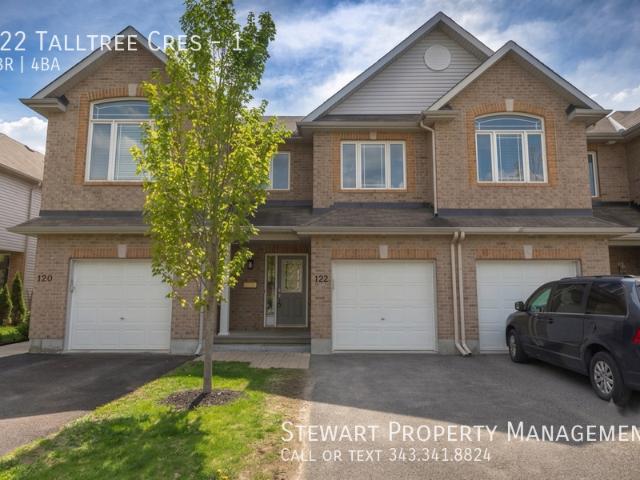 3 BR, 4 BA Apartment 122 Talltree Cres, Ottawa, ON K2S 0B1